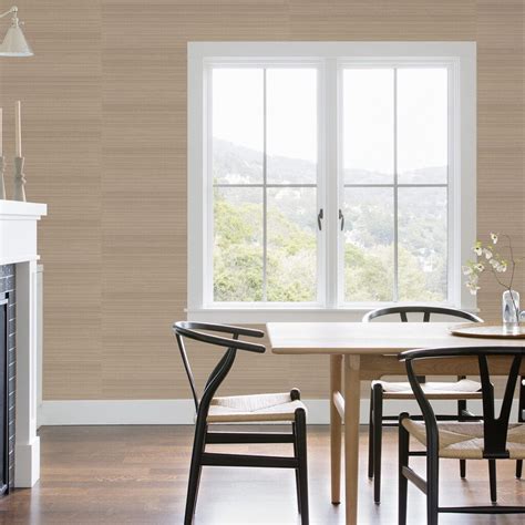 Ling Sisal Grasscloth Wallpaper Miami Art Wallpaper