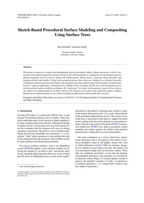 pdf sketch based procedural surface modeling and compositing using