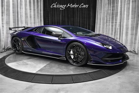 Used 2019 Lamborghini Aventador Lp 770 4 Svj Coupe Rare Viola Aletheia