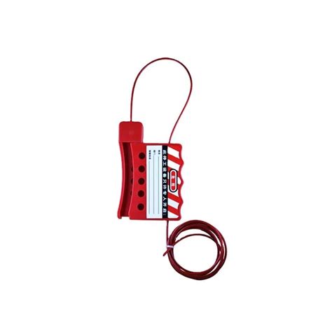 China Factory Industrial Safety Steel Insulation Cable Lockout Device
