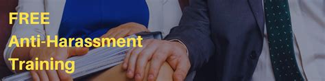 Free Anti Harassment Training — Hr For Small Businesses