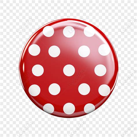 폴카 도트 도트 배지 암호화 3d 렌더링투자재정적인 Png 일러스트 무료 다운로드 Lovepik