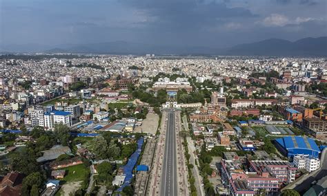 Birds Eye View Of Kathmandu During Lockdown