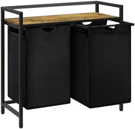 Lifewit 95L Cesto Ropa Sucia Con 2 Compartimentos Cesta Para Ropa