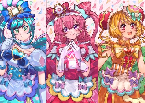 Inkfy Lex W Delicious Party Precure Fanart