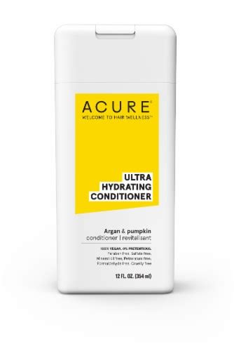 Acure Ultra Hydrating Argan And Pumpkin Conditioner 12 Fl Oz Kroger