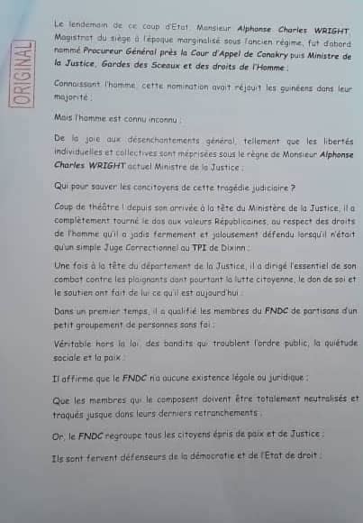 P3 Le Lynx Nouvelles satiriques en provenance de la Guinée
