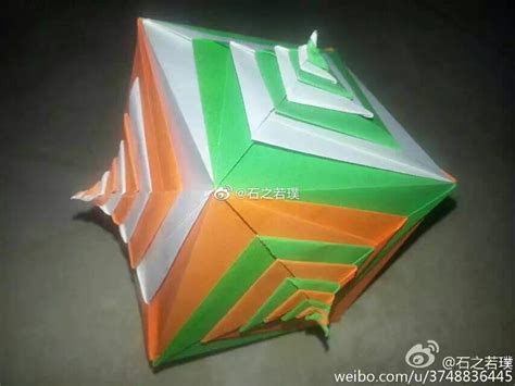 手工 折纸 花纸球 实践版 另一个颜色的花 堆糖美图壁纸兴趣社区