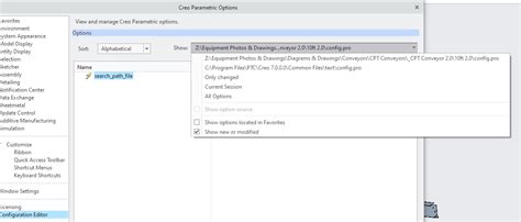 solved understanding how select working directory works ptc community