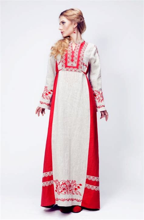 Платья в русском стиле Дом Русской Одежды Наряды Одежда Фольклорный стиль