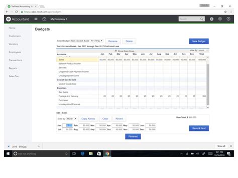 How To Create A Budget Using QuickBooks Online Trailhead Accounting Solutions CPA QuickBooks