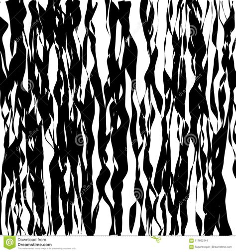 Random Chaotic Lines Abstract Geometric Pattern Stock Vector Illustration Of Deform Form