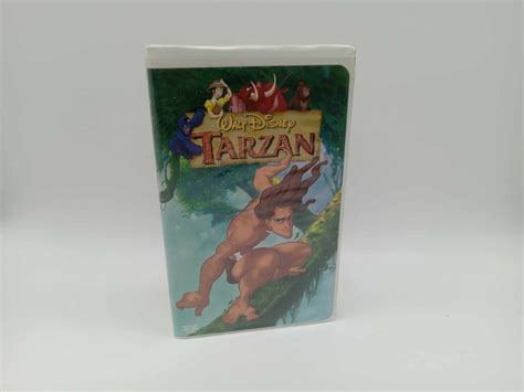 Walt Disney Tarzan Vhs Etsy