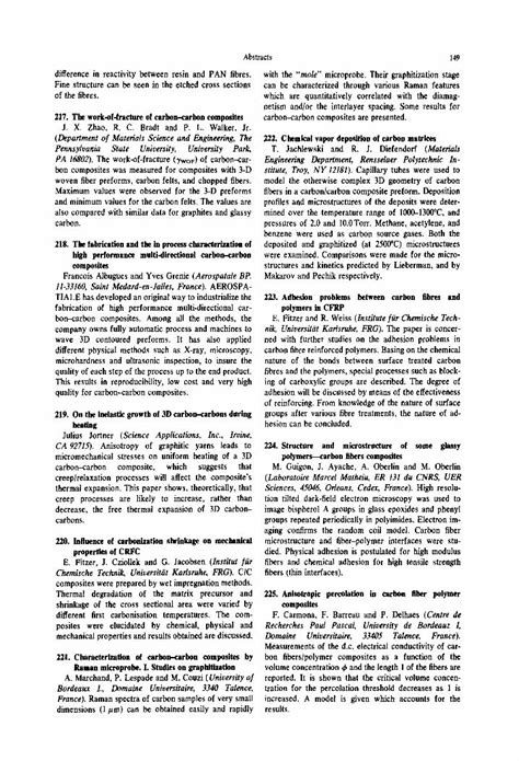 Pdf 224 Structure And Microstructure Of Some Glassy Polymers—carbon Fibers Composites