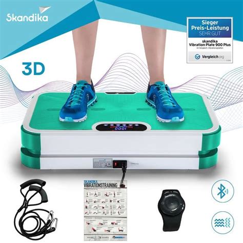 Skandika Home Vibration Plate 900 Plus Plateforme Vibrante Oscillante