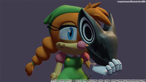 Belle The Tinkerer 3d Pose Renders The Mustard Seed Life
