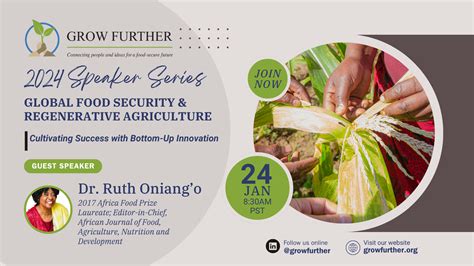 Global Food Security Regenerative Agriculture Grow Further A Food