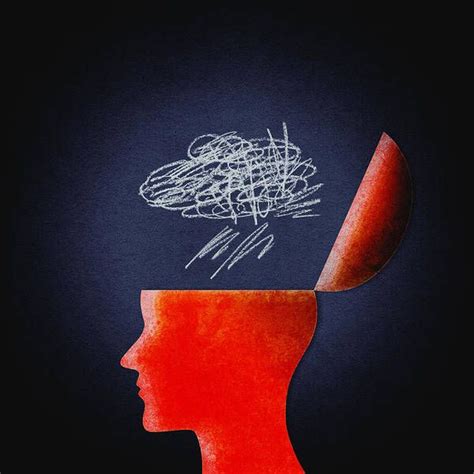 Scribble Cloud In Head Art Print By Sean Gladwell Art Prints Art