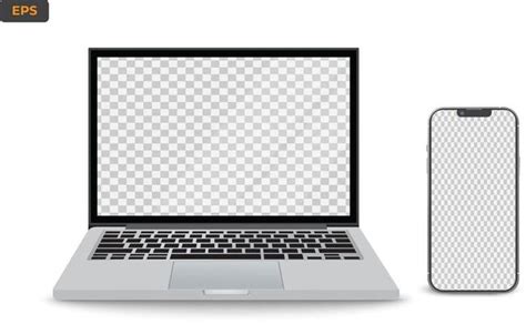 Laptop Mockup Vector Art Icons And Graphics For Free Download