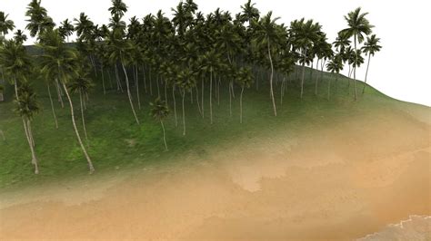 Terrain Sea 3d Model Cgtrader