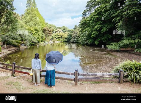 Shinjuku Gyo En Is A Large Park And Garden In Shinjuku And Shibuya