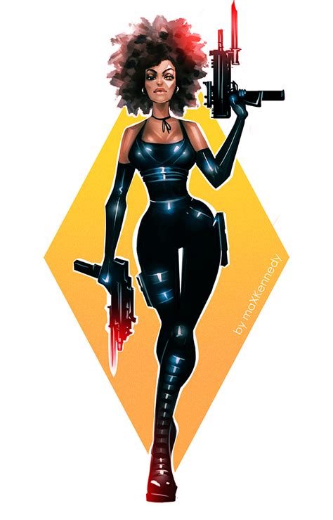 Deadpool Domino By Maxkennedy On Deviantart