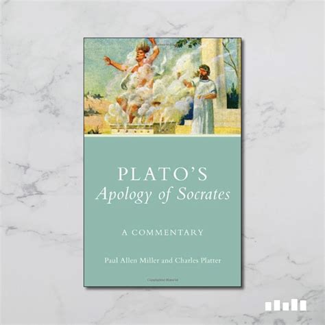 Platos Apology Of Socrates A Commentary Ancient Greek Five Books