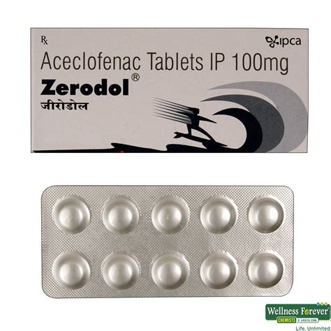 Buy Zerodol 10 Tablets Online At Best Prices Wellness Forever
