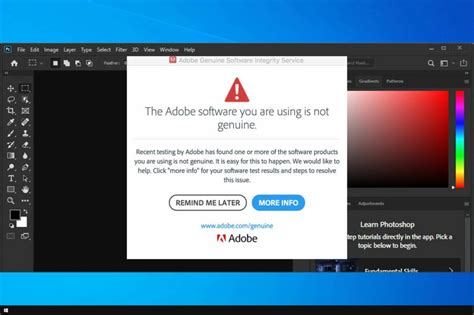 Your Adobe App Is Not Genuine 4 Ways To Remove This Pop Up