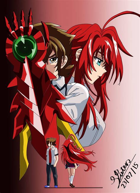 Rias And Isseihigh School Dxd By Lpieters On Deviantart
