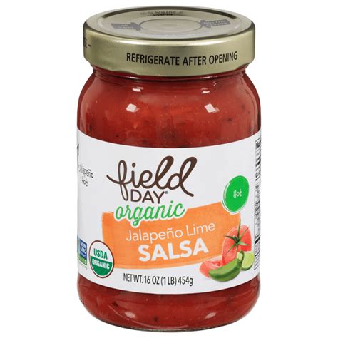 Field Day Salsa Jalapeno Lime Hot 16 Oz Delivery Or Pickup Near Me