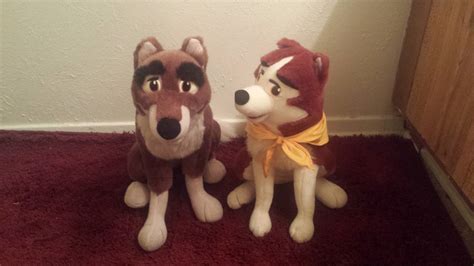 Balto Wolf And Jenna Husky Plushes Wolf Universal Amblin Entertainment