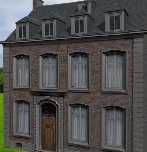 Nivelles House 9 Belgium For Iclone 2025 Free Daz 3d Models