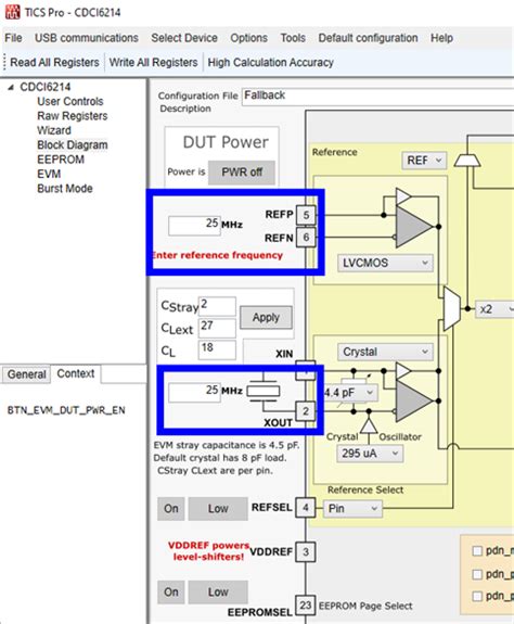 Cdci6214 Question Of Configuration Clock And Timing Forum Clock