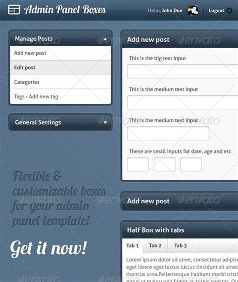 35 Free Psd Admin Template Designs Admin Panel Web Interface