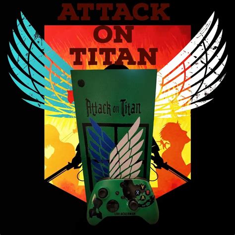 Attack On Titan Xbox Series X And Controller Rcustomcontrollers
