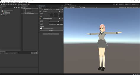 Unity イメージエフェクトpost Processingの導入方法 Nobushiueshi