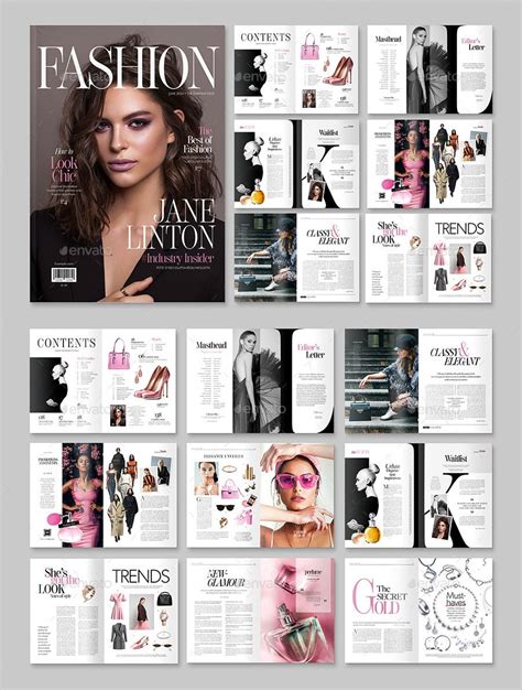 Magazine Design Ideas Beauty Magazine Layout Catalog Design Layout