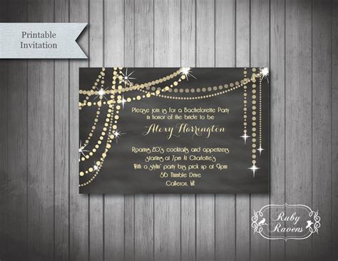 great gatsby party invitation roaring 20 s invite art deco invitation