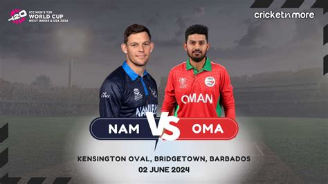 Today Cricket Match News Namibia Vs Oman 3rd Match Group B Icc Men