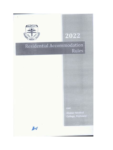 Accomodation Rules Pdf