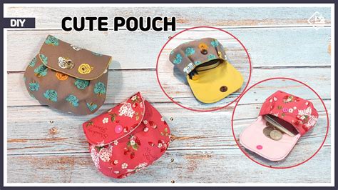 DIY How To Make A Cute Pouch Without Zipper Free Pattern Sewing