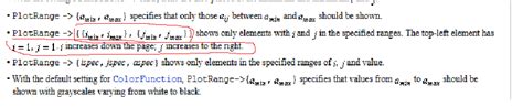 Plotting ArrayPlot And Non Integer PlotRange Mathematica Stack Exchange