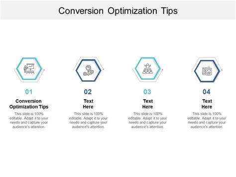 Conversion Optimization Tips Ppt PowerPoint Presentation Pictures Design Ideas Cpb