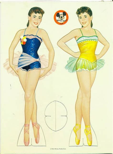 Linda The Mouseketeer 1958 211 Paper Dolls Vintage Paper Dolls