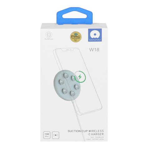 شارژر وایرلس WUW مدل W18 - سفید (3 امتیازی) - فروشگاه - پنل فروشگاهی eways