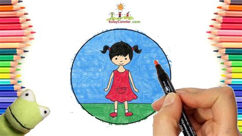 Adım adım Kız Resmi Çizimleri Kolay Çizimler