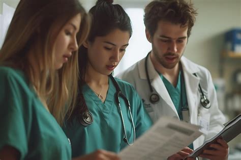 Premium Photo Healthcare Professionals In Discussion