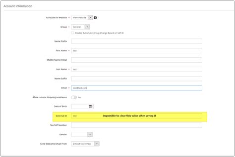 Cannot Empty Customer`s Custom Attribute Text Field After Save It