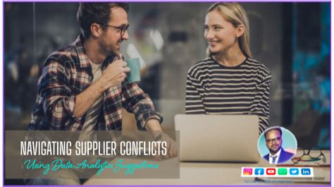 Navigating Supplier Conflicts Using Data Analytics Suggestions